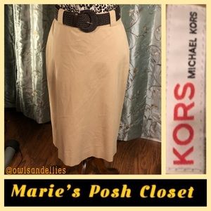 KORS Michael Kors | Skirts | Mk Pencil Skirt | Poshmark
